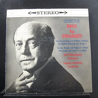 Amazon.com: Eugene Ormandy, The Philadelphia Orchestra - Bach By Ormandy - Lp Vinyl Record ...