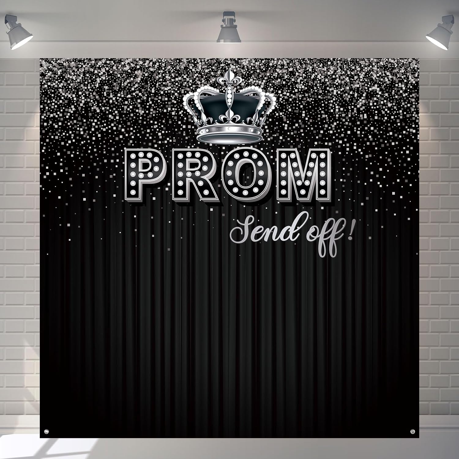 Amazon.com : Tiamon Prom Backdrop 2025 Prom Send Off Graduation Party ...