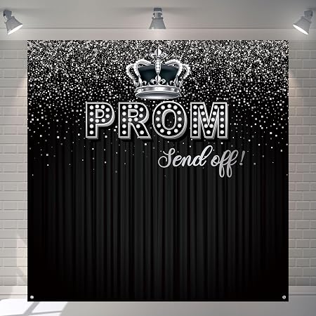 Amazon.com : Tiamon Prom Backdrop 2026 Prom Send Off Graduation Party ...