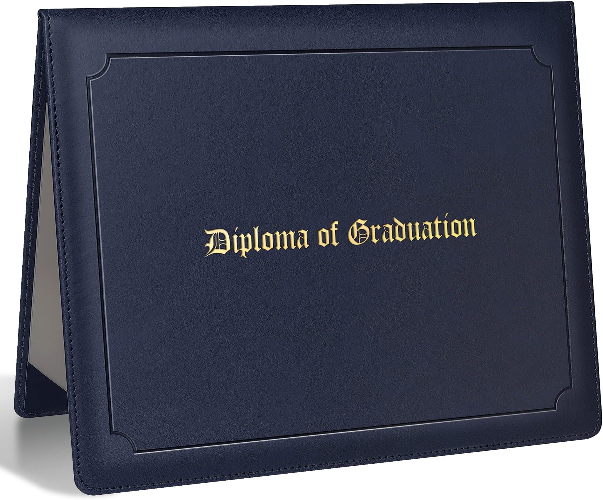 Amazon.com : GraduationMall Leatherette Imprinted Diploma Cover for ...