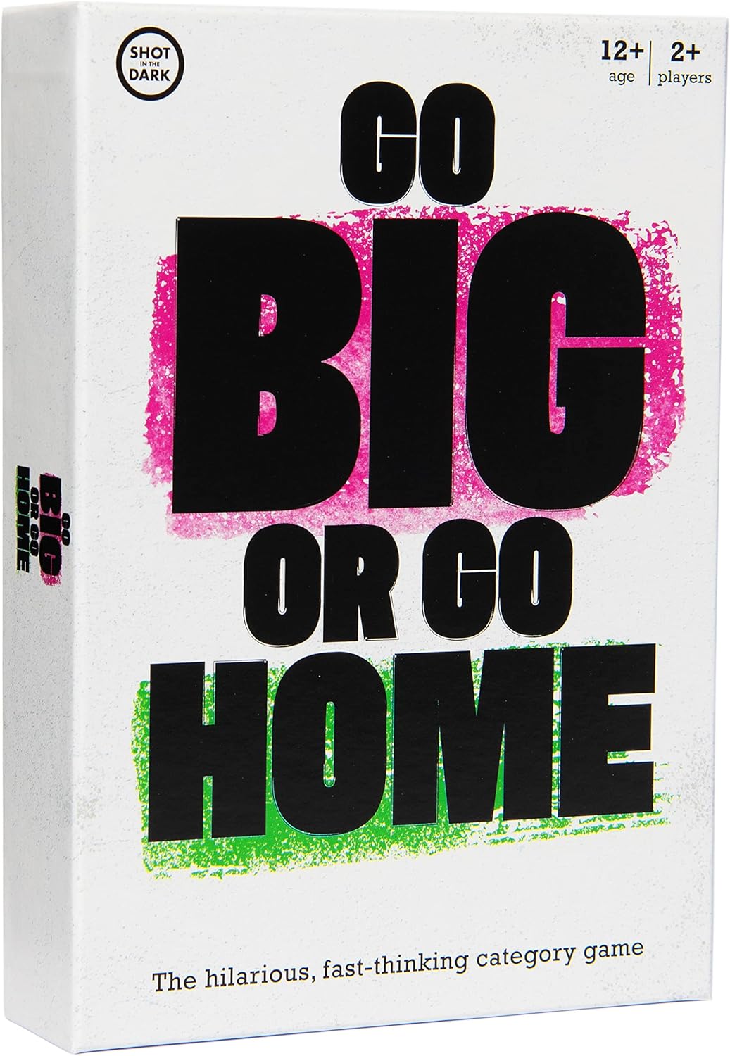 Go Big or Go Home: The Hilarious, Fast Thinking Category Game | For 2 ...