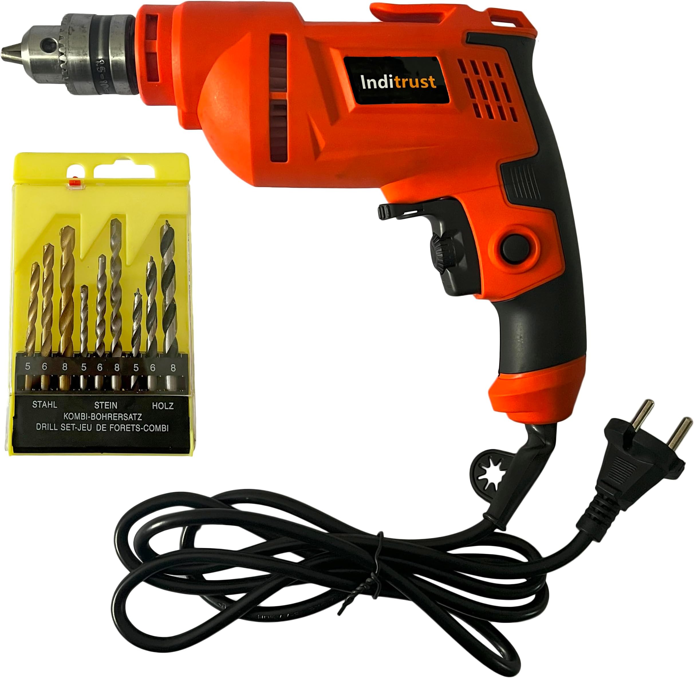 Inditrust Dumdaar DM 500W Left/Right Rotation Electric drill machine ...