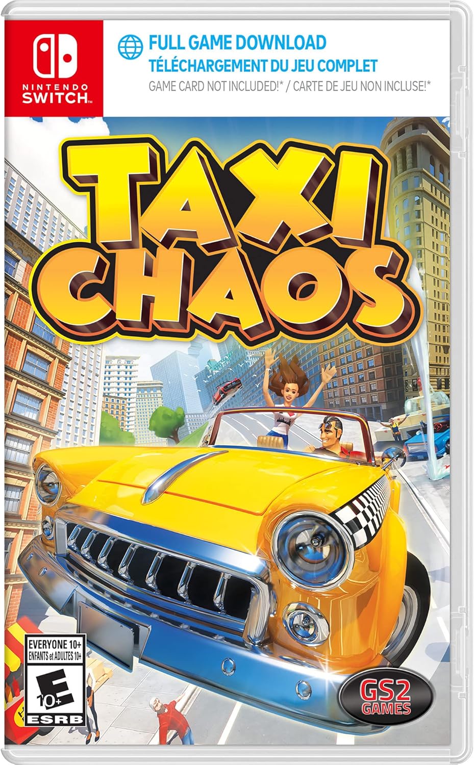 Taxi Chaos (Code in a Box) for Nintendo Switch : Amazon.com.mx: Videojuegos