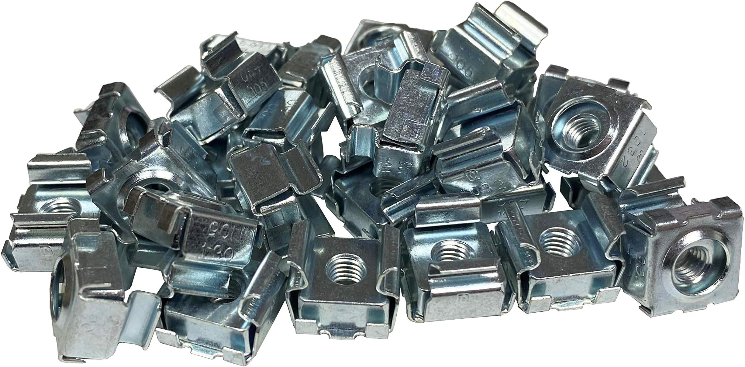 Amazon.com: Clip Nuts 10-32 Thread - Zinc Plated (100 Pack ...