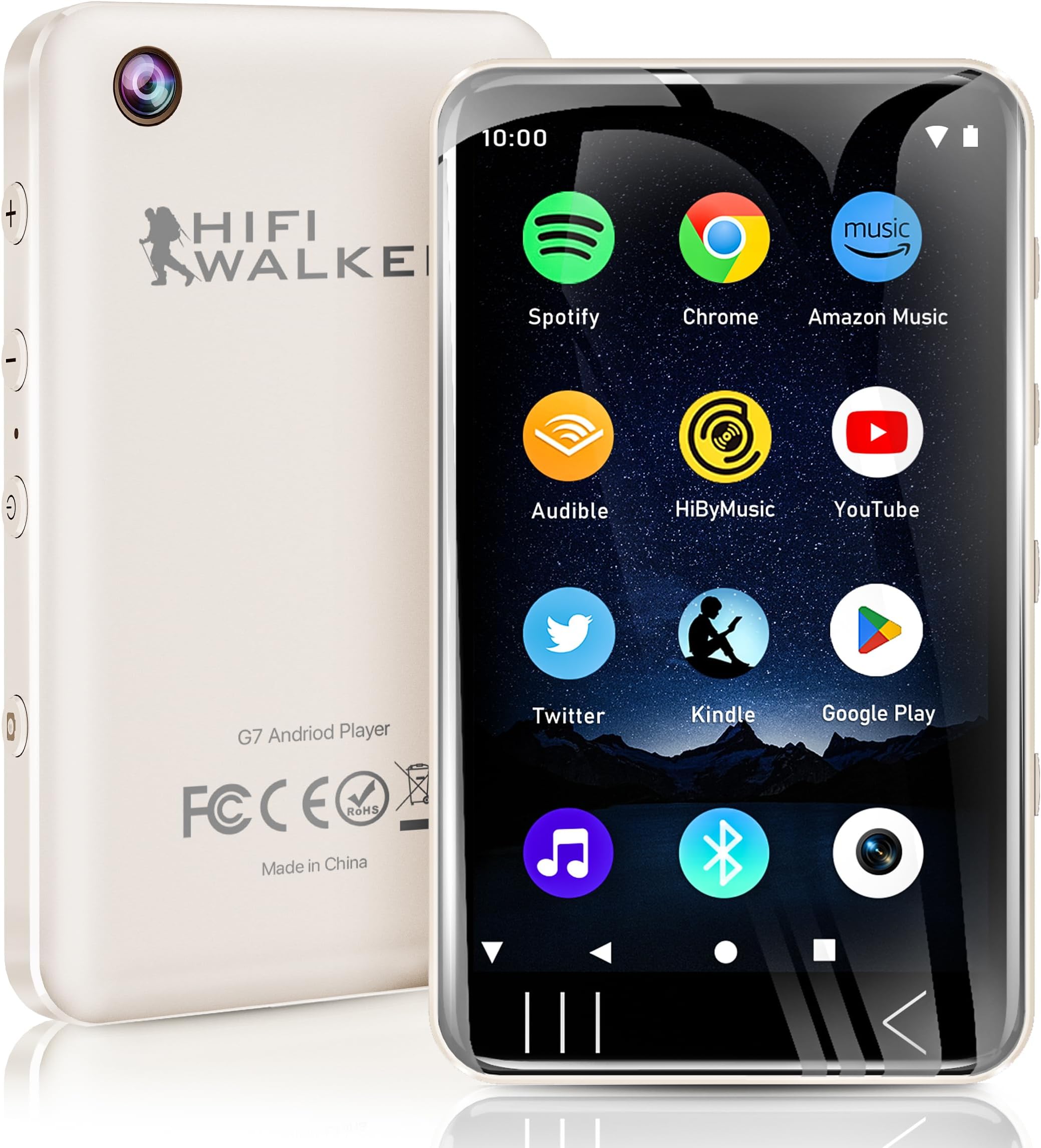 G7 MP3 Player with Spotify Camera, MP3 Player with Bluetooth and WiFi ...