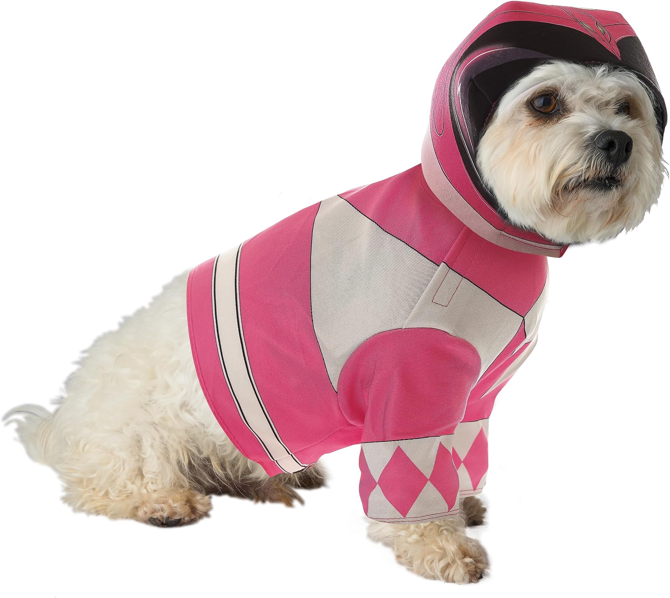 Amazon.com : California Costumes Power Rangers Pink Ranger Pet Costume ...