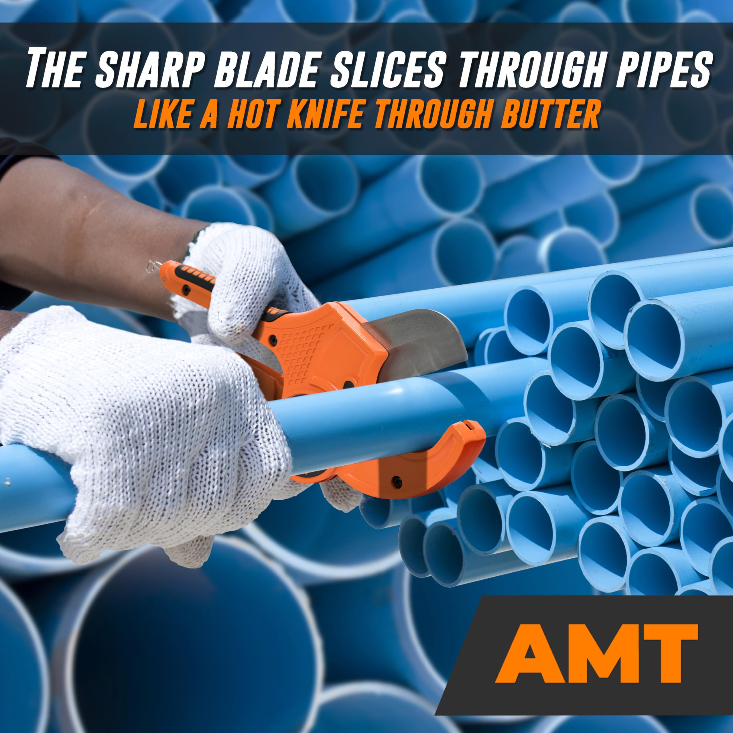 Snapklik.com : AMERICAN MUTT TOOLS 2 1/2 Inch PVC Pipe Cutter ...