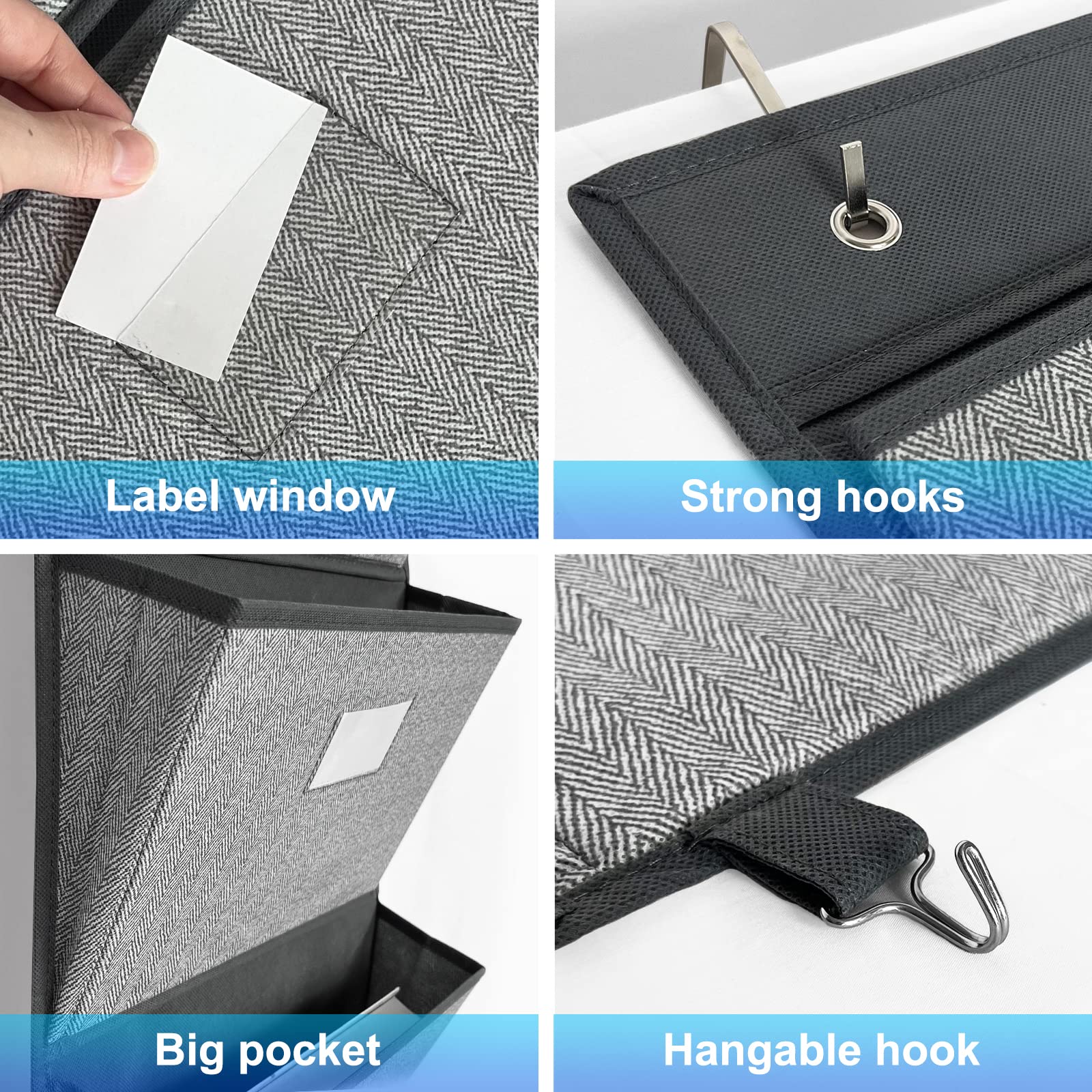 Snapklik.com : Over The Door File Organizer, Hanging File Folders, Wall ...
