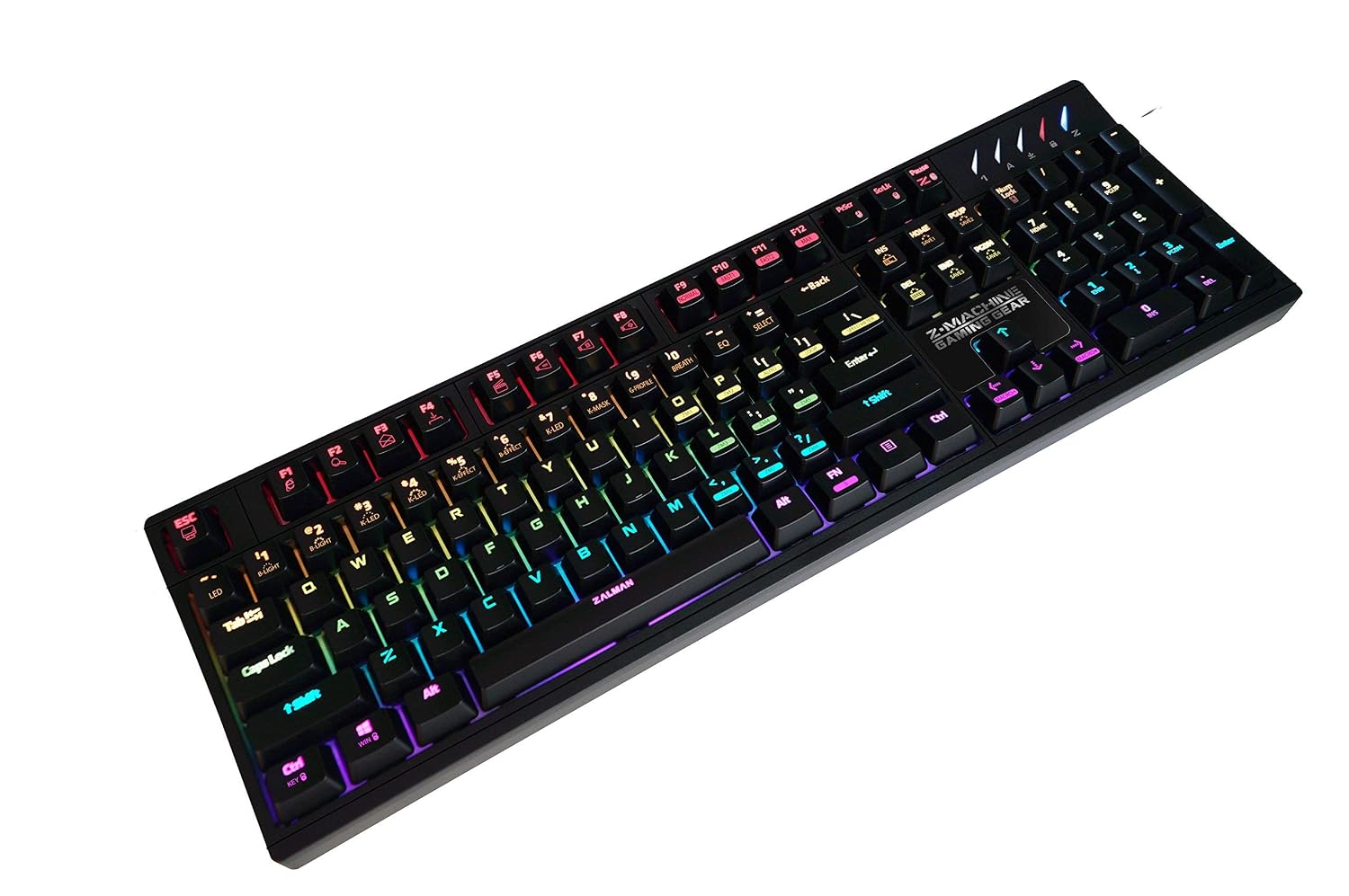Amazon.in: Buy Zalman ZM-K900M Kailh Blue Mechanical Gaming Keyboard ...