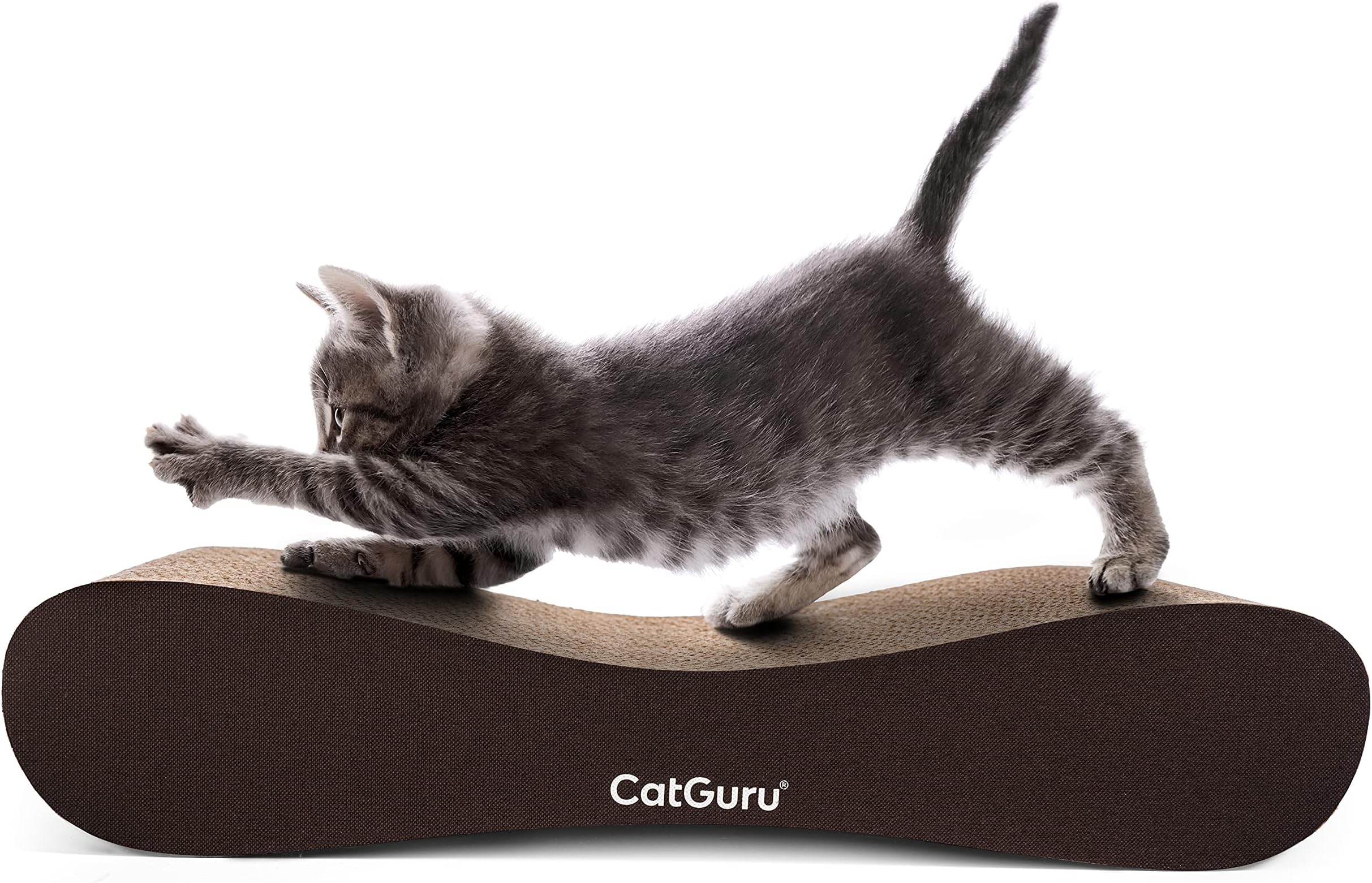 Amazon.com : CatGuru Cat Scratcher Lounge, Reversible Cat Scratching ...