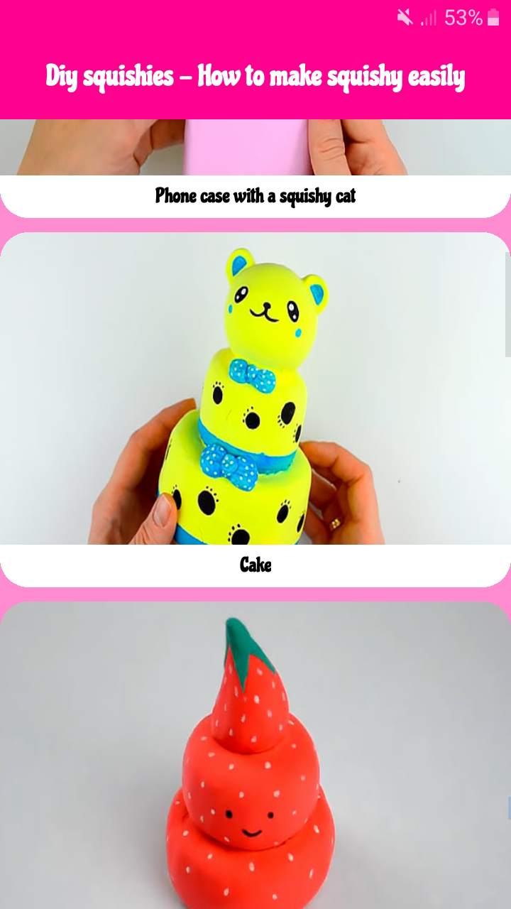Diy squishies - How to make squishy easily - App on Amazon Appstore