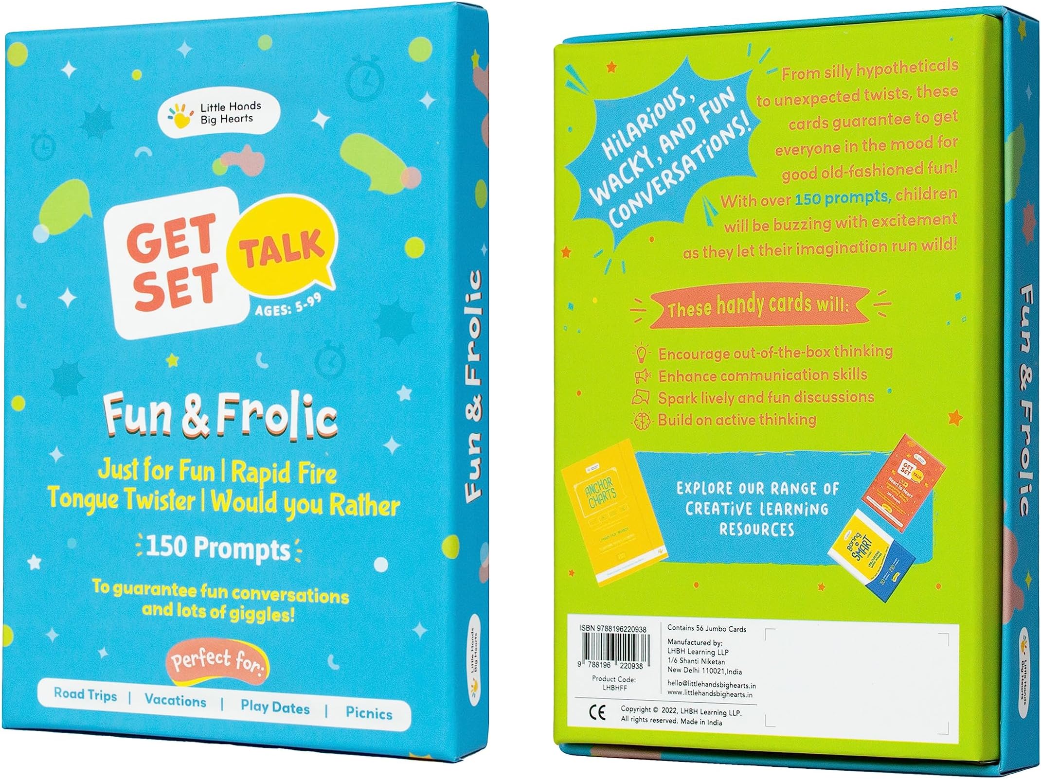 Buy Little Hands Big Hearts Fun & Frolic Cards | Jumbo Conversation ...