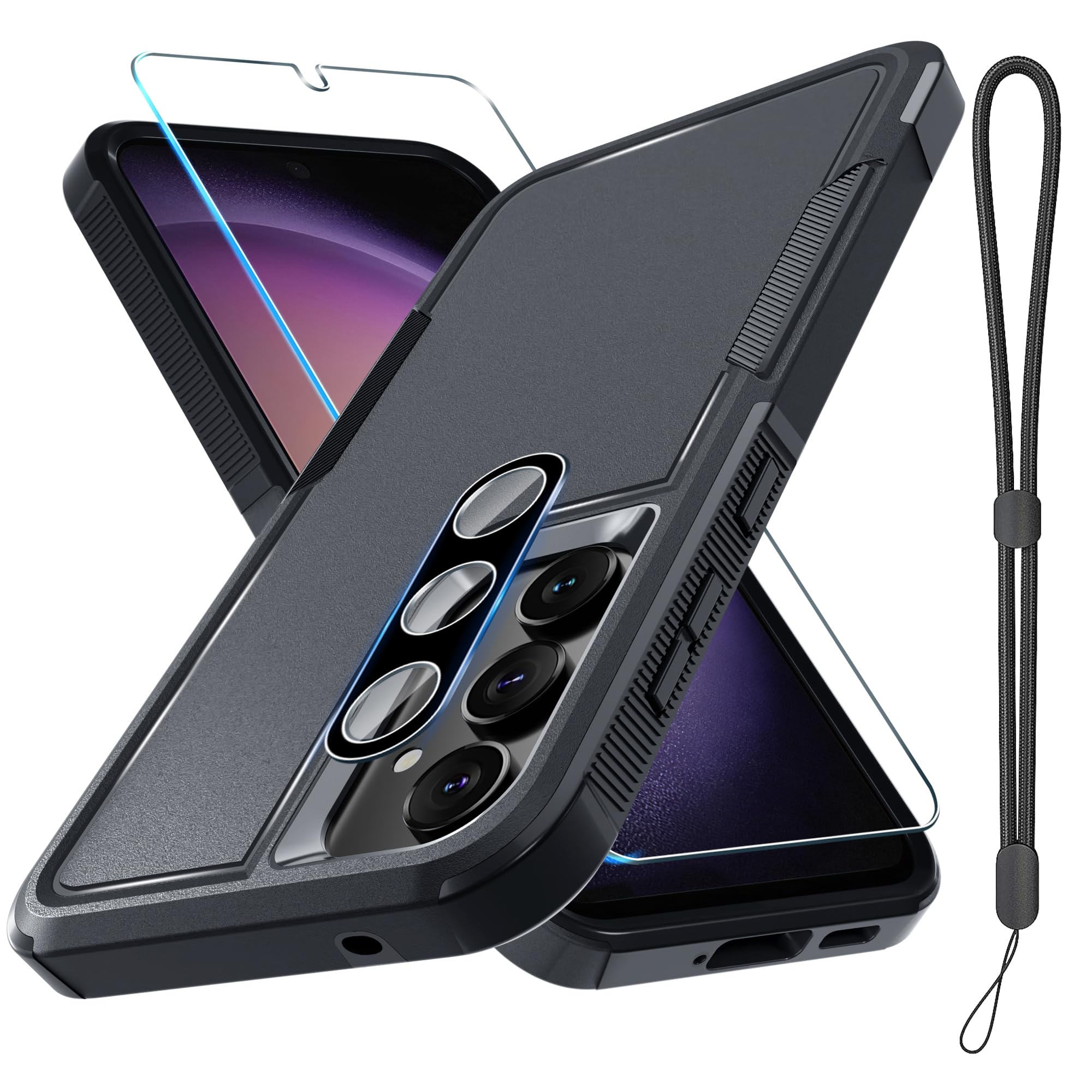 RMOCR for Samsung Galaxy A35/A55 5G Case, Full Body Heavy Duty Rugged ...