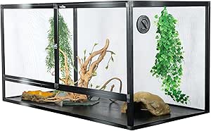 Toxirium Reptile Screen Cage 66 Gallon 39" x 20" x 20" Reptile ...