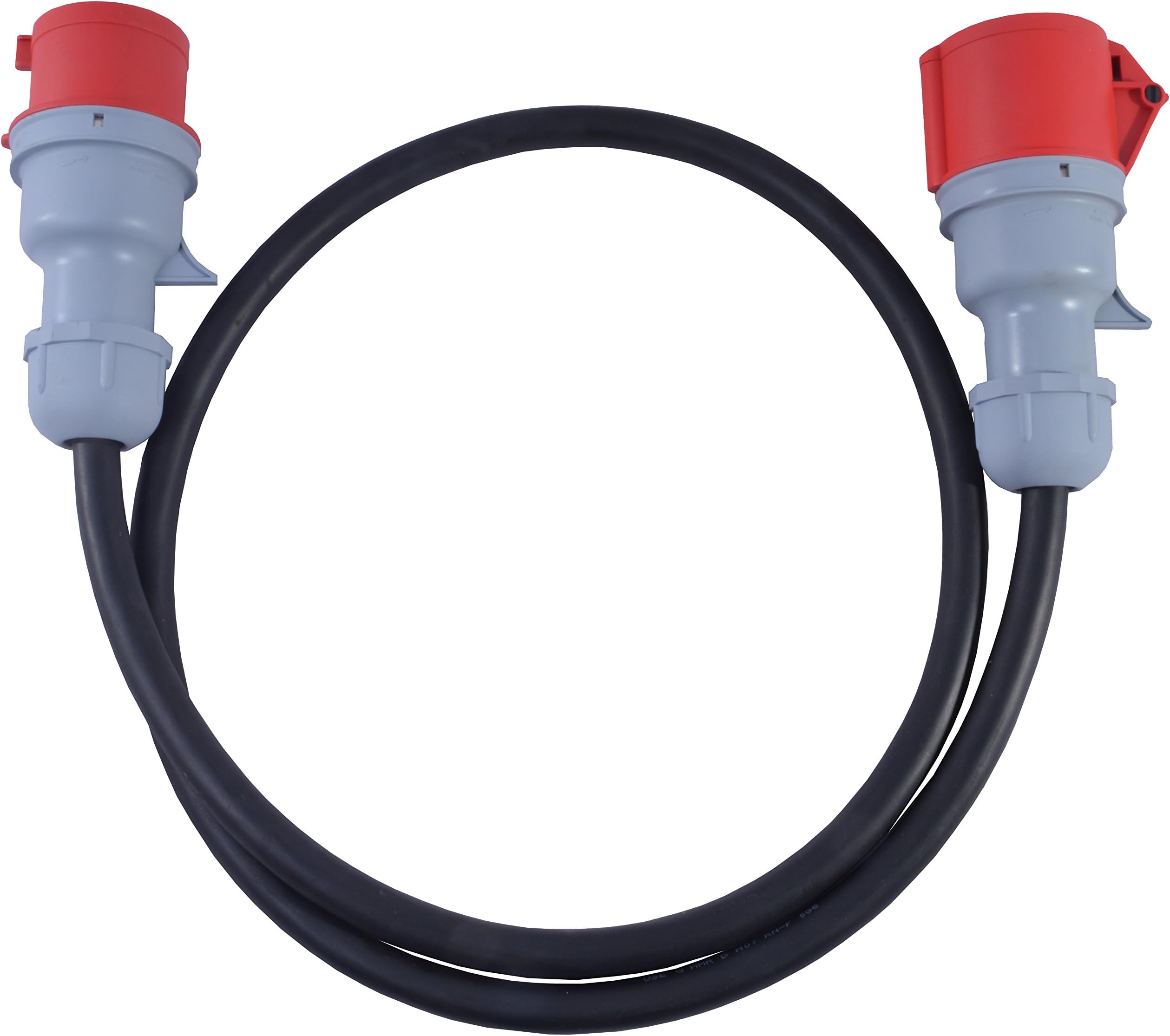 All Lengths 32 AMP to 32 AMP 4mm 415V 5 Core 3 Phase H07RN-F Extension ...