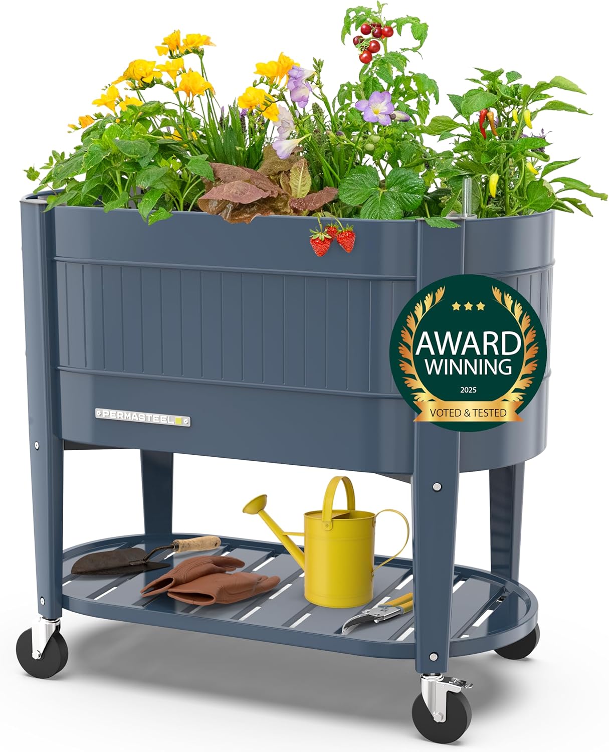 Amazon.com: Permasteel Raised Garden Bed with Legs, 40×20×37 in ...