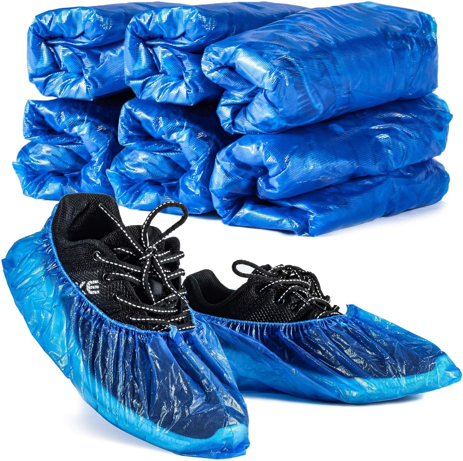 Shoe Covers Disposable Non Slip -100 Pack(50 pairs) 15.7'' Hygienic ...