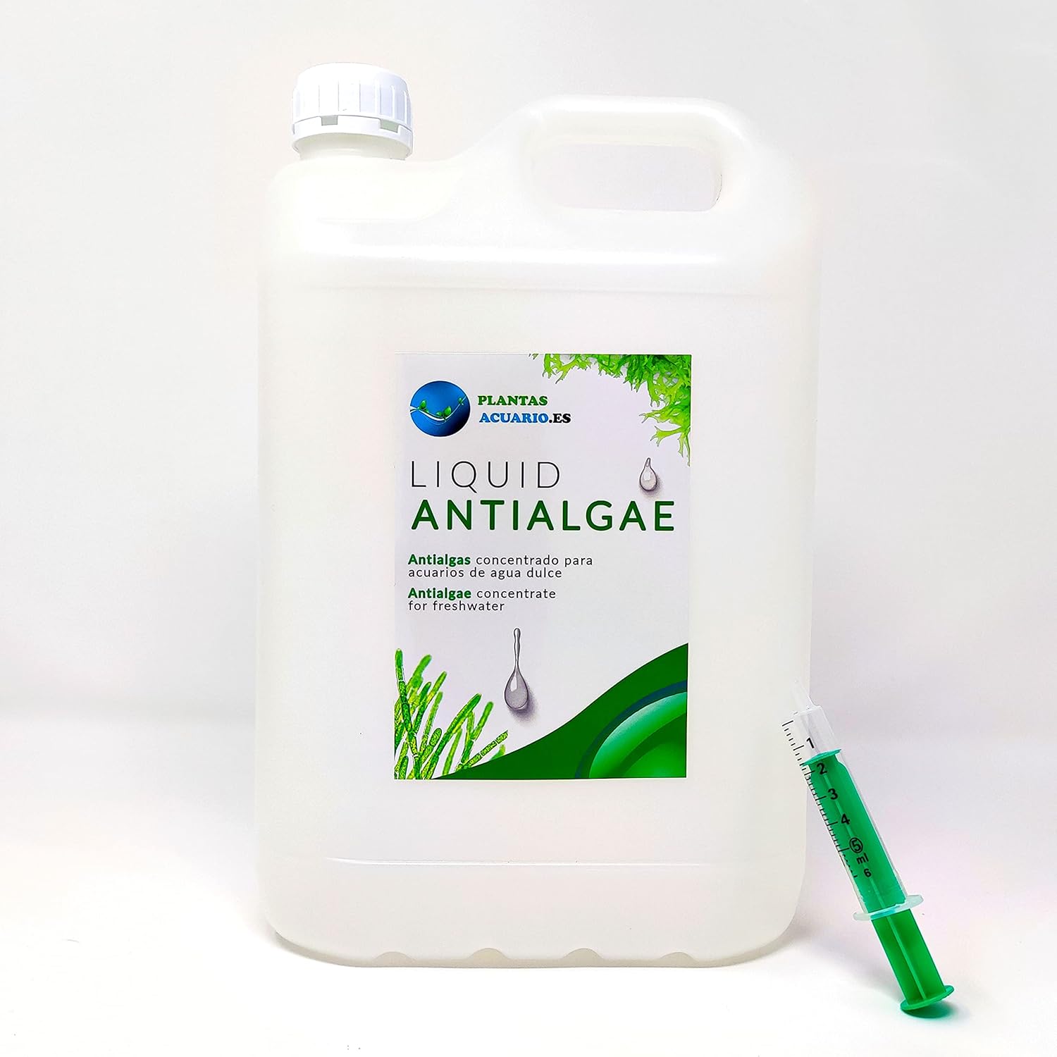 PlantasAcuario.es Anti-Algae Concentrate for Aquarium 500 ml : Amazon ...