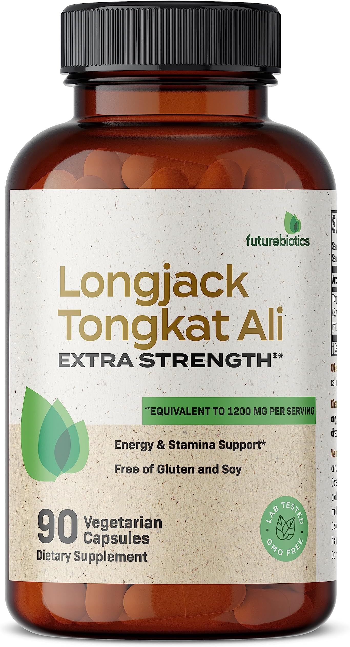 Amazon.com: Force Factor Longjack Tongkat Ali Max for Men, Male Stamina ...