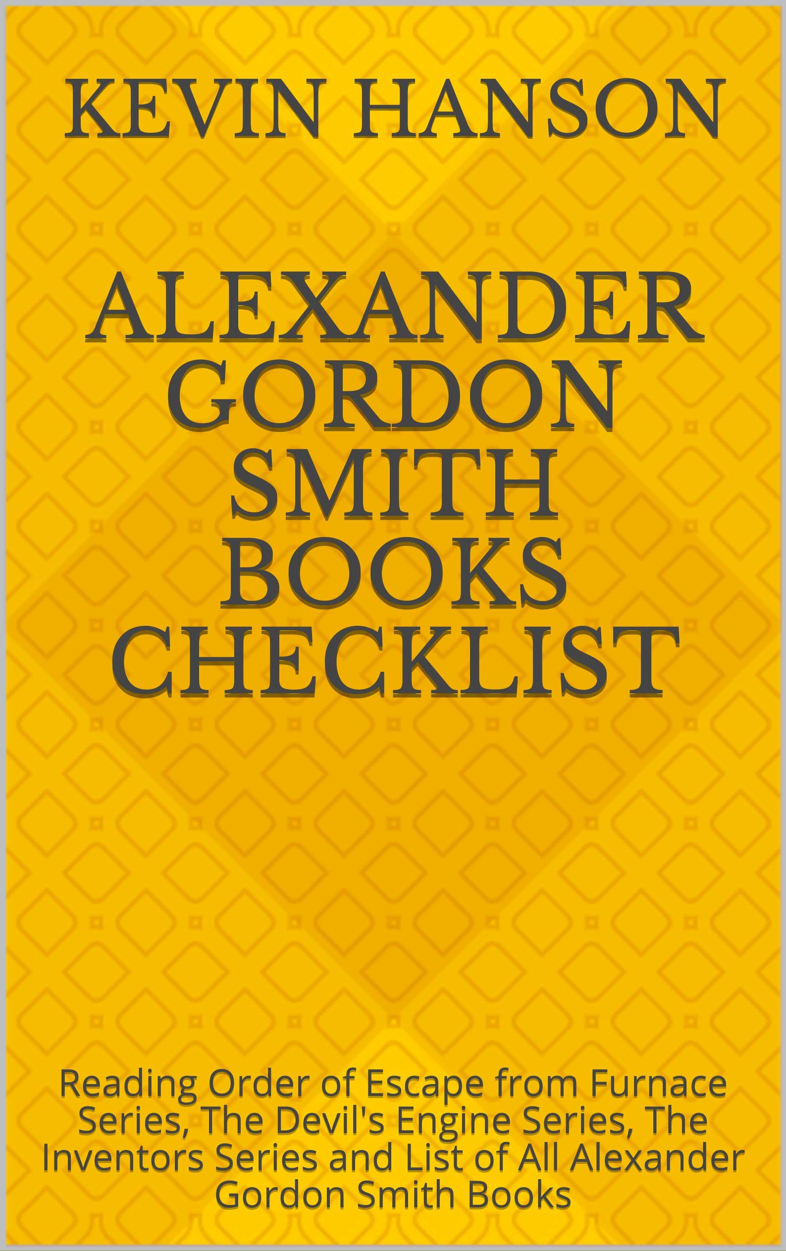 Alexander Gordon Smith Books Checklist Reading Order Of Escape From ...