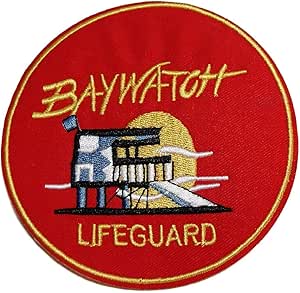Amazon.com: Baywatch Lifeguard Embroidered Patch : Arts, Crafts & Sewing