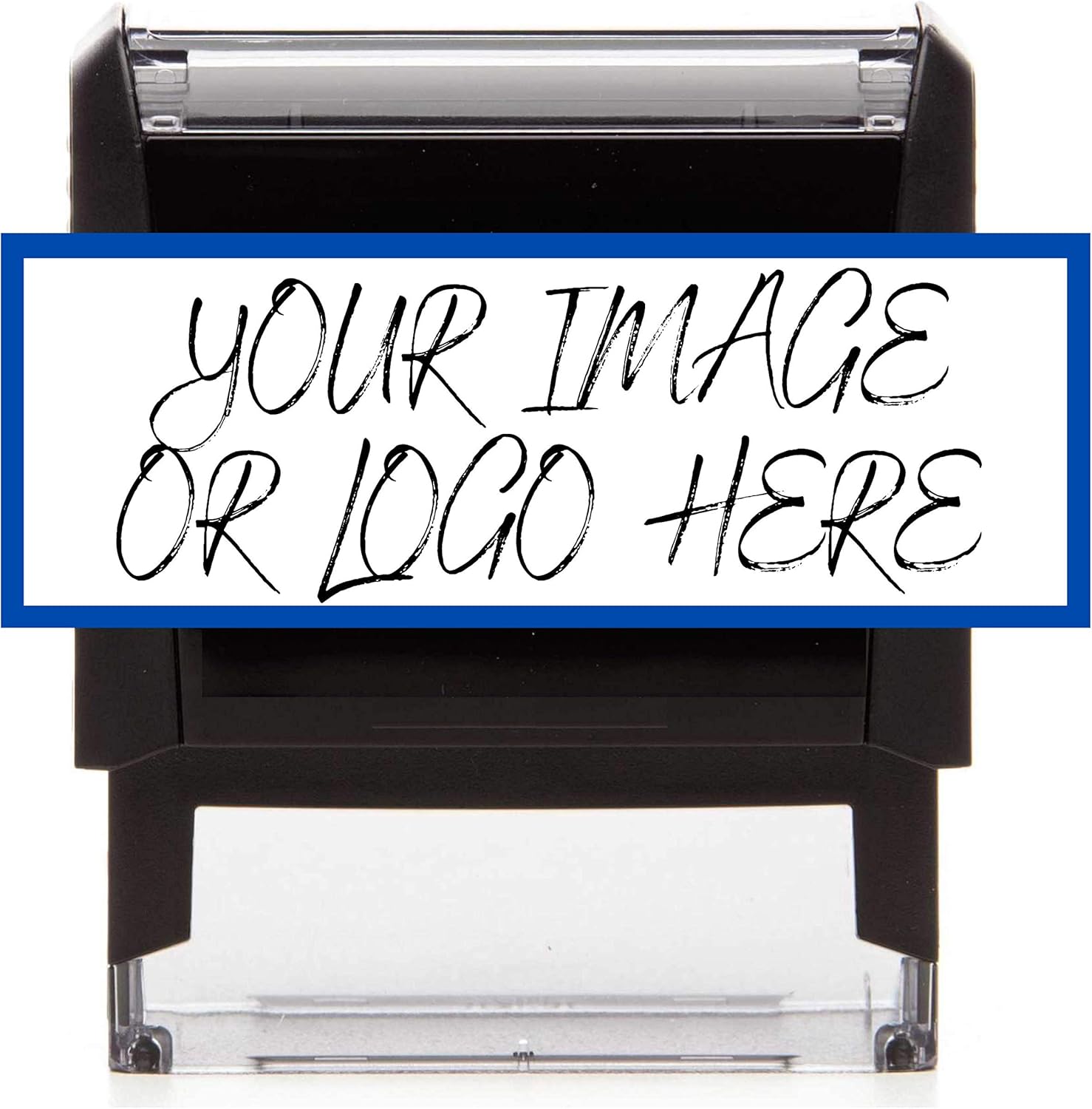 Amazon.com : Rectangle Logo Stamp - Custom Stamp - Personalized ...