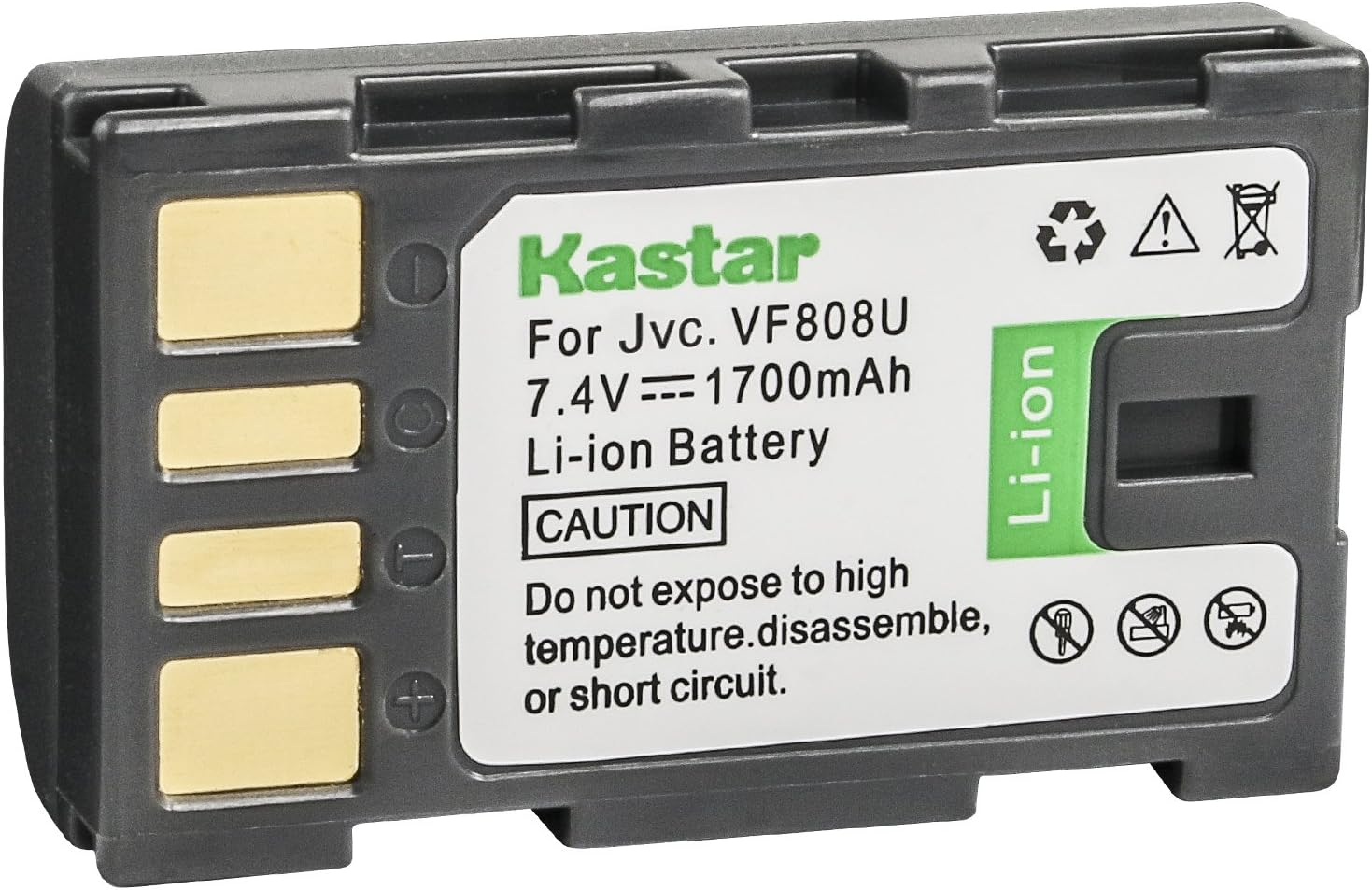 Amazon.com : Battery Pack for JVC BN-VF808, BN-VF808U, BN-VF815, BN ...