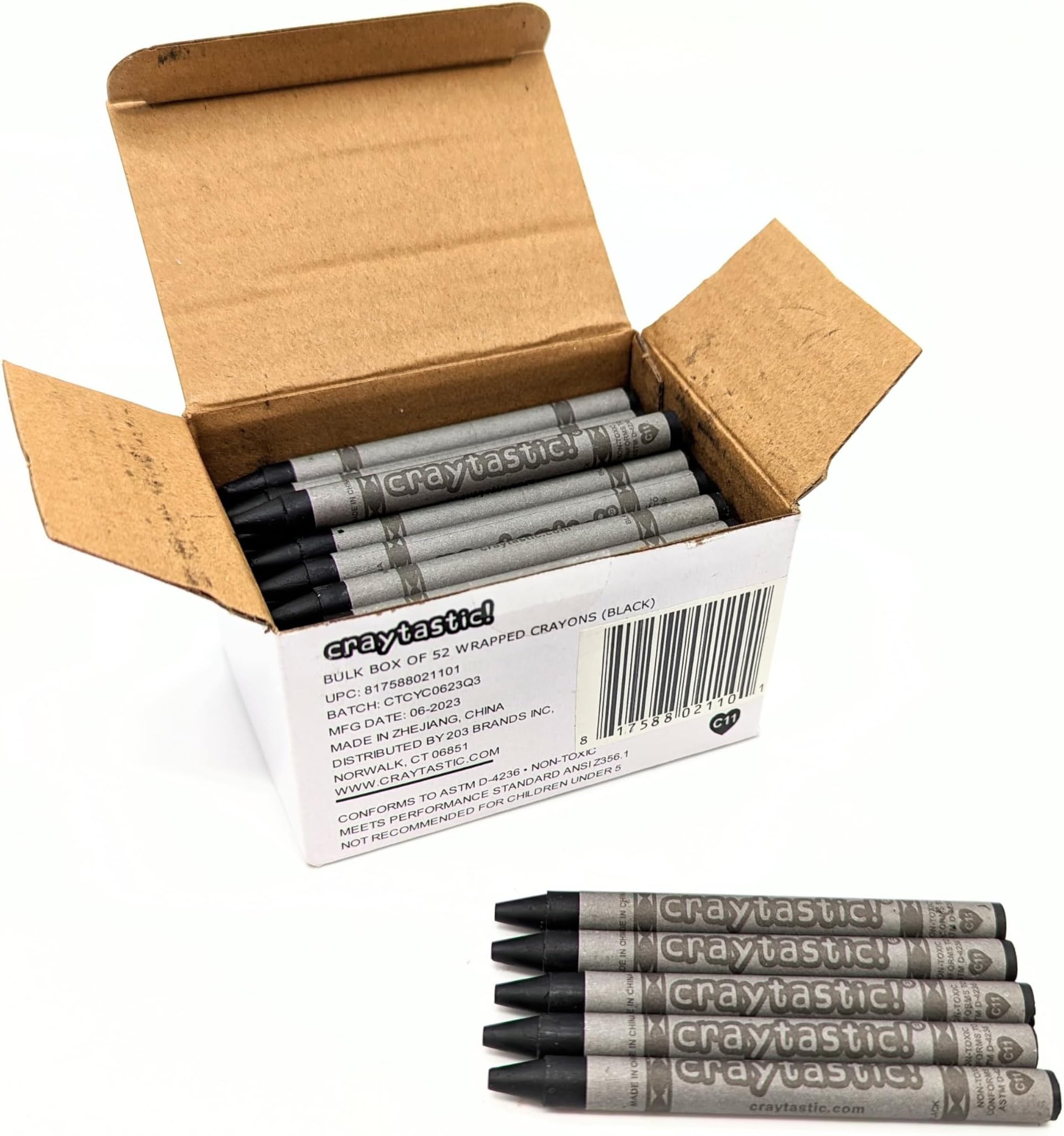 Amazon.com: Crayola Metallic Silver Crayons, Bulk Crayons, 12 Count ...