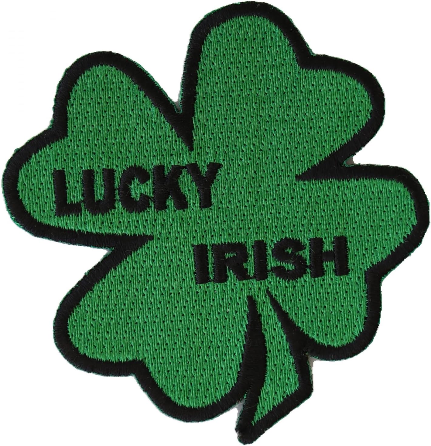 Amazon.com: Lucky Irish Shamrock Patch, Iron on Patches : Arts, Crafts ...