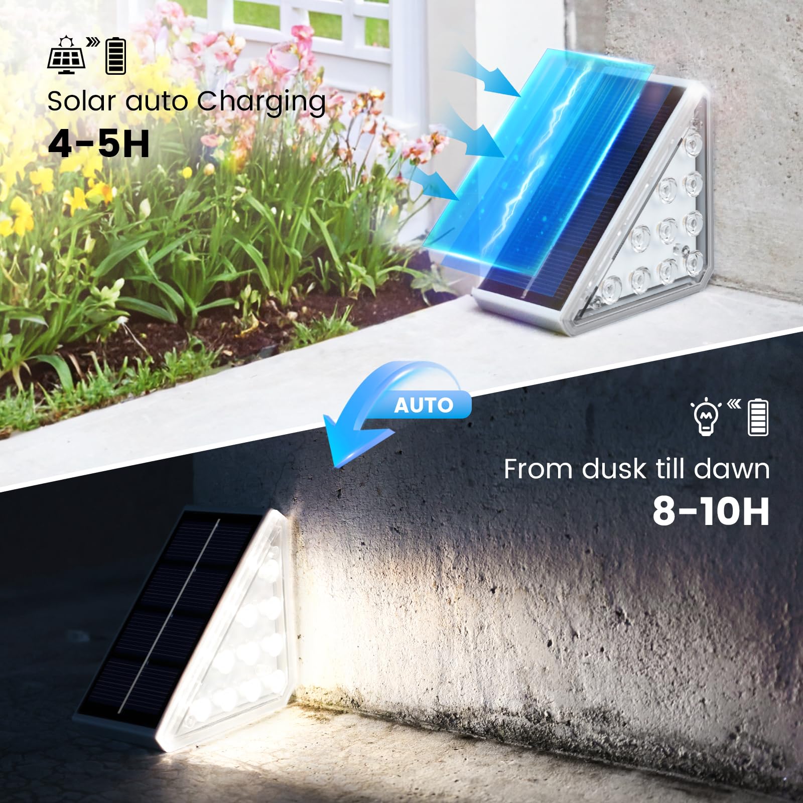 Snapklik.com : JOFIOS Solar Step Lights For Outside,24pack Solar Step ...