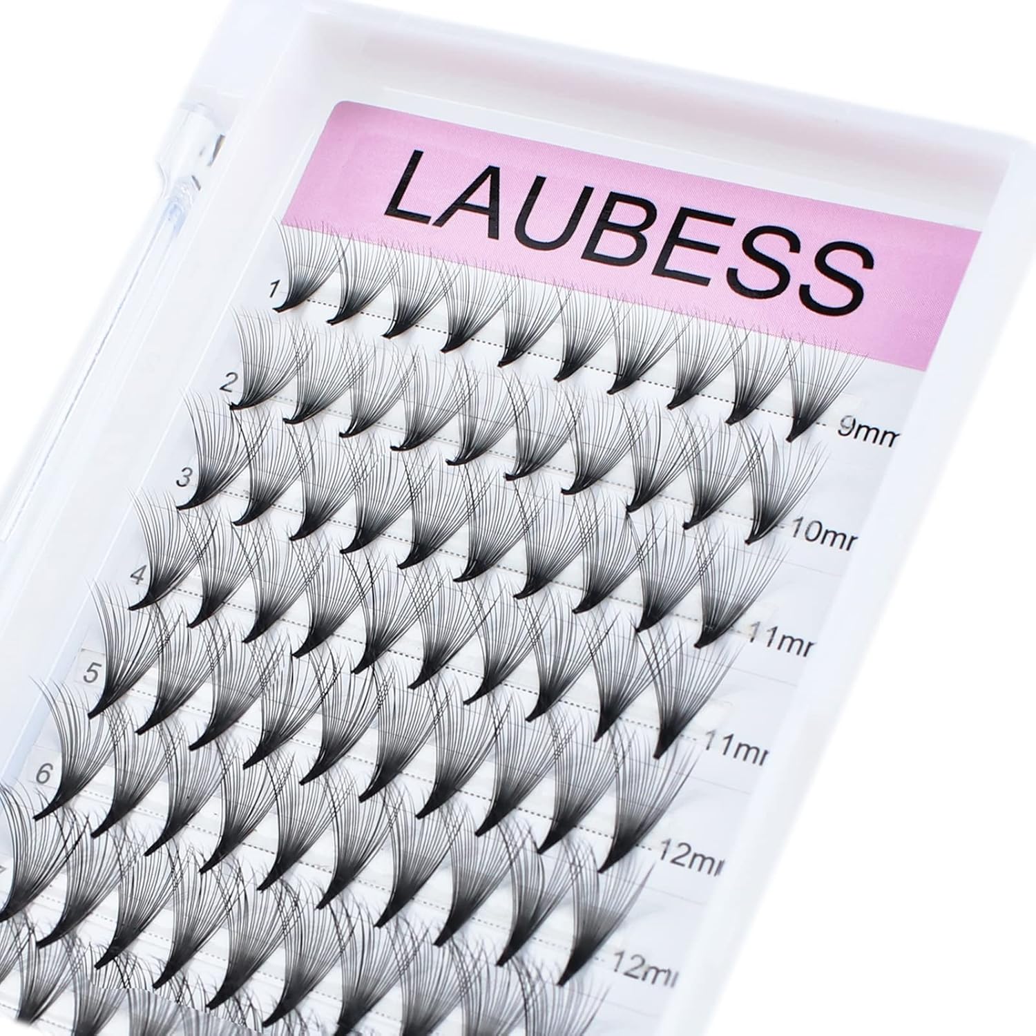 Amazon.com: Premade Fans Eyelash Extensions 20D Mixed Tray Pointed Base ...