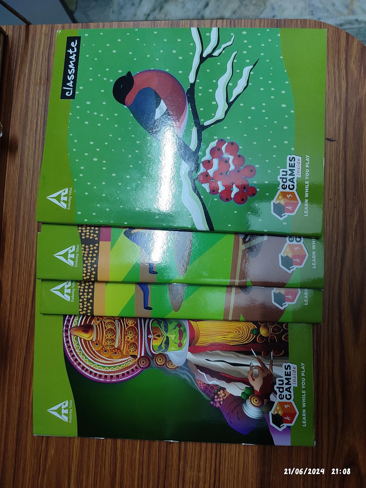 Classmate Notebook - Single Line, 120 Pages, 240 mm x 180 mm - Pack Of ...