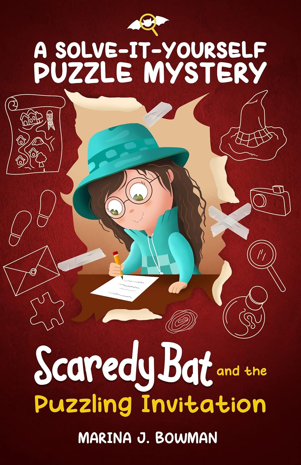 Scaredy Bat and the Puzzling Invitation: A Solve-It-Yourself Puzzle ...