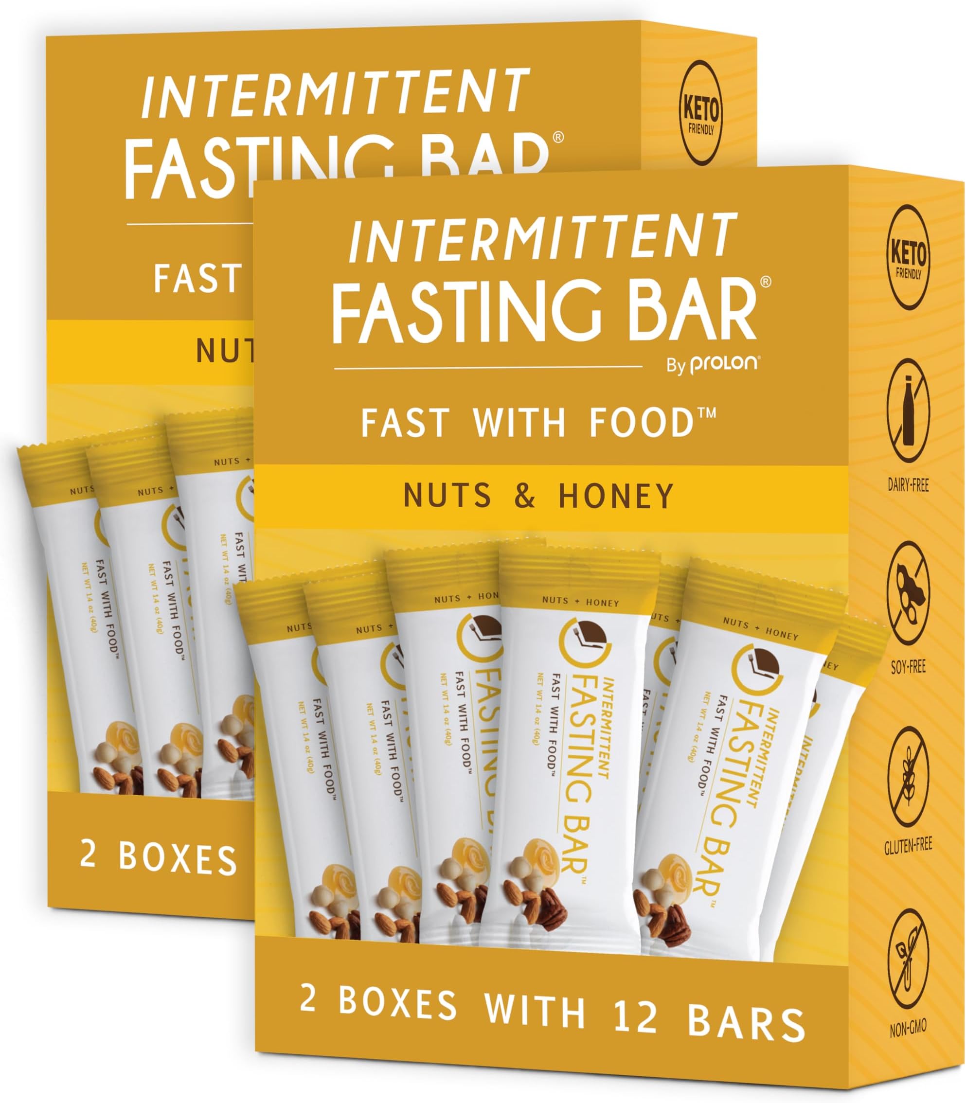 Amazon.com : Prolon Fast Bars | Keto, Gluten Free, Dairy Free, Plant ...