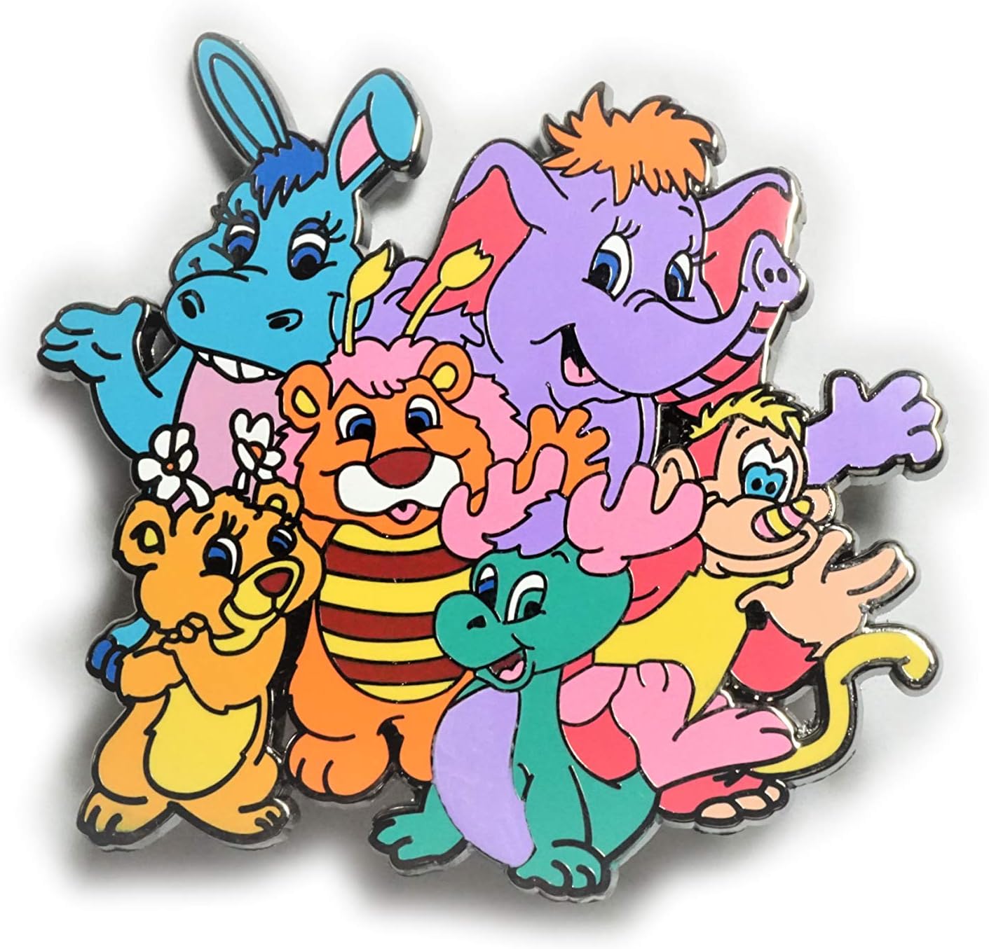 Amazon.com: Wuzzles Cartoon 80s Lapel Pin : Clothing, Shoes & Jewelry
