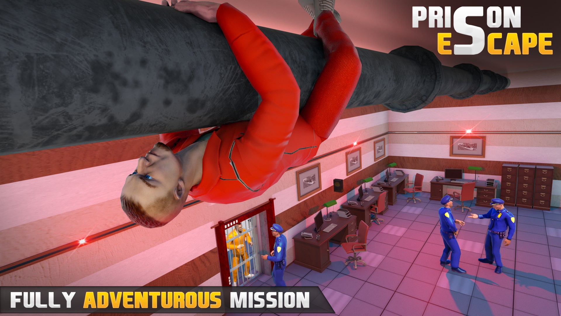 Prison Escape Grand Jail Break Game - Real Gangster Mafia Police Chase ...