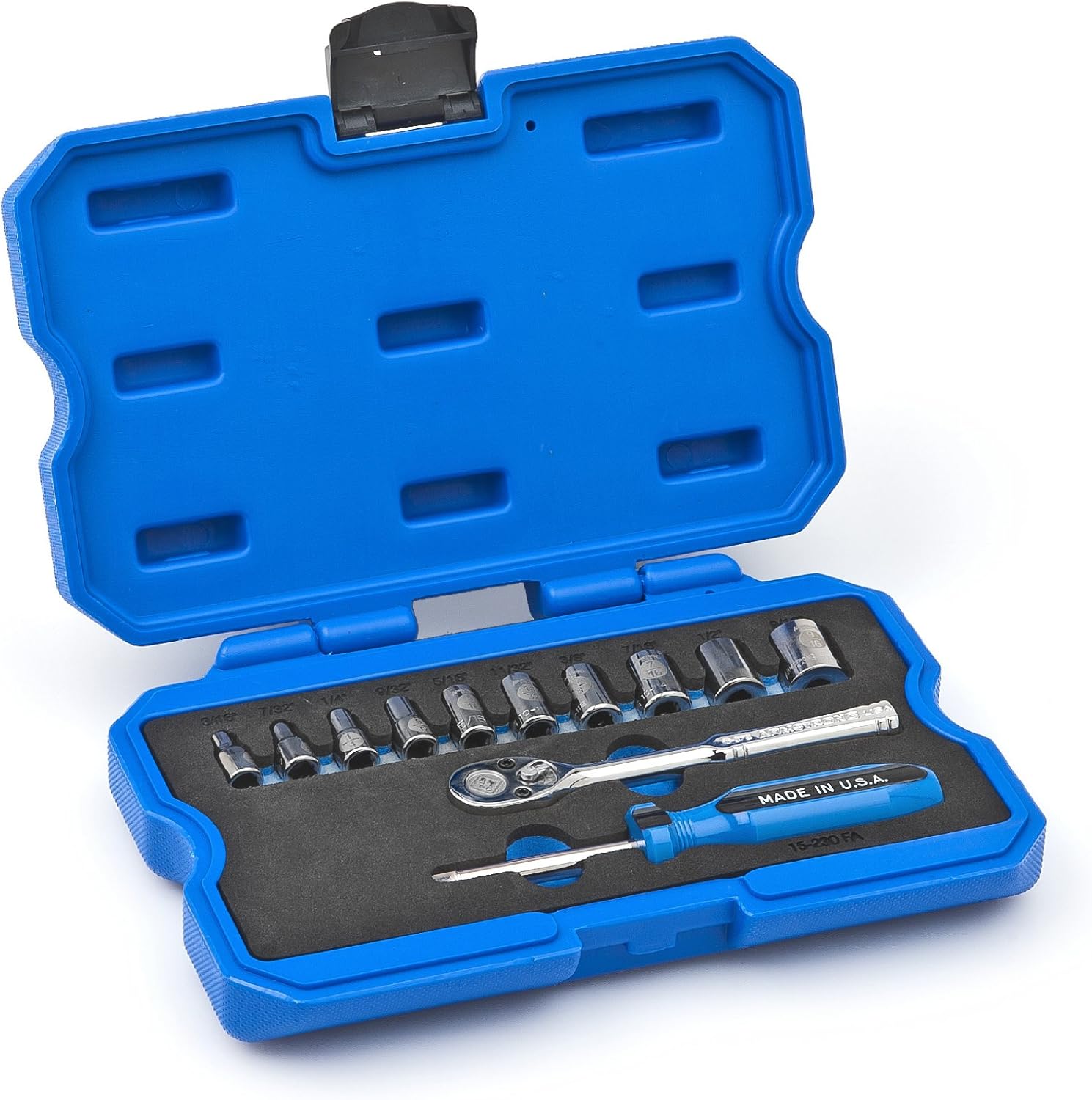 Armstrong 15 230 1 4 Inch Drive 12 Point Inch SAE Socket Set 12 Piece