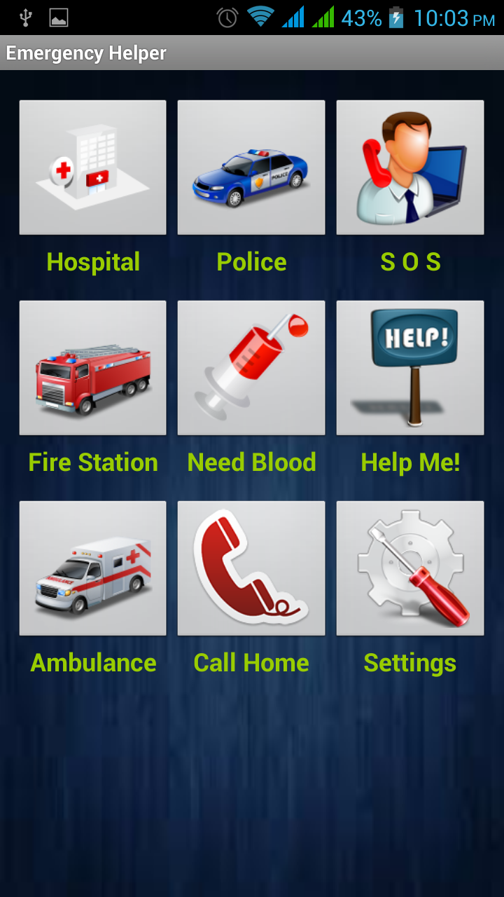 Aplicación Emergency Helper en Amazon Appstore