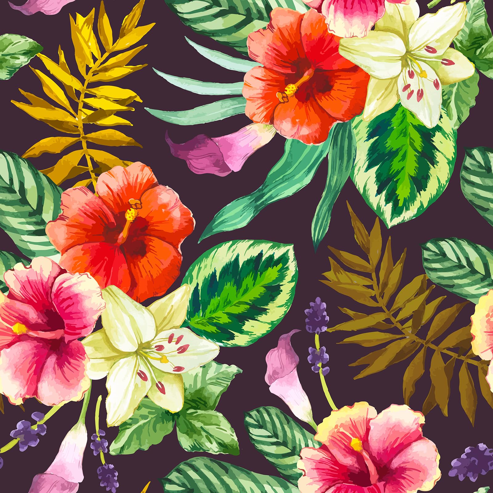 Dark Floral Patterns Tumblr