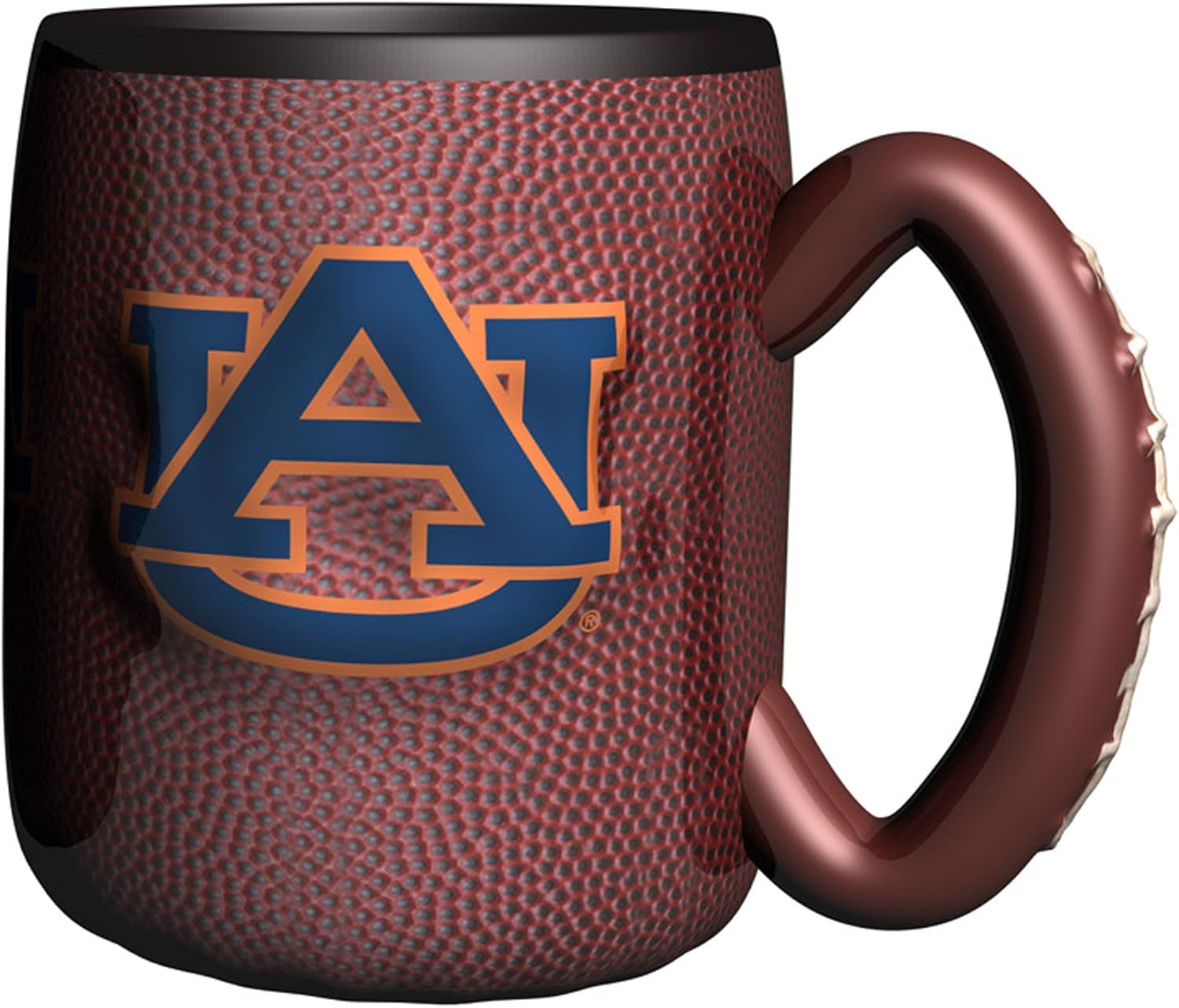 Amazon.com : NCAA Auburn Tigers Sculpted Field Mug, 16-Ounce, Brown ...