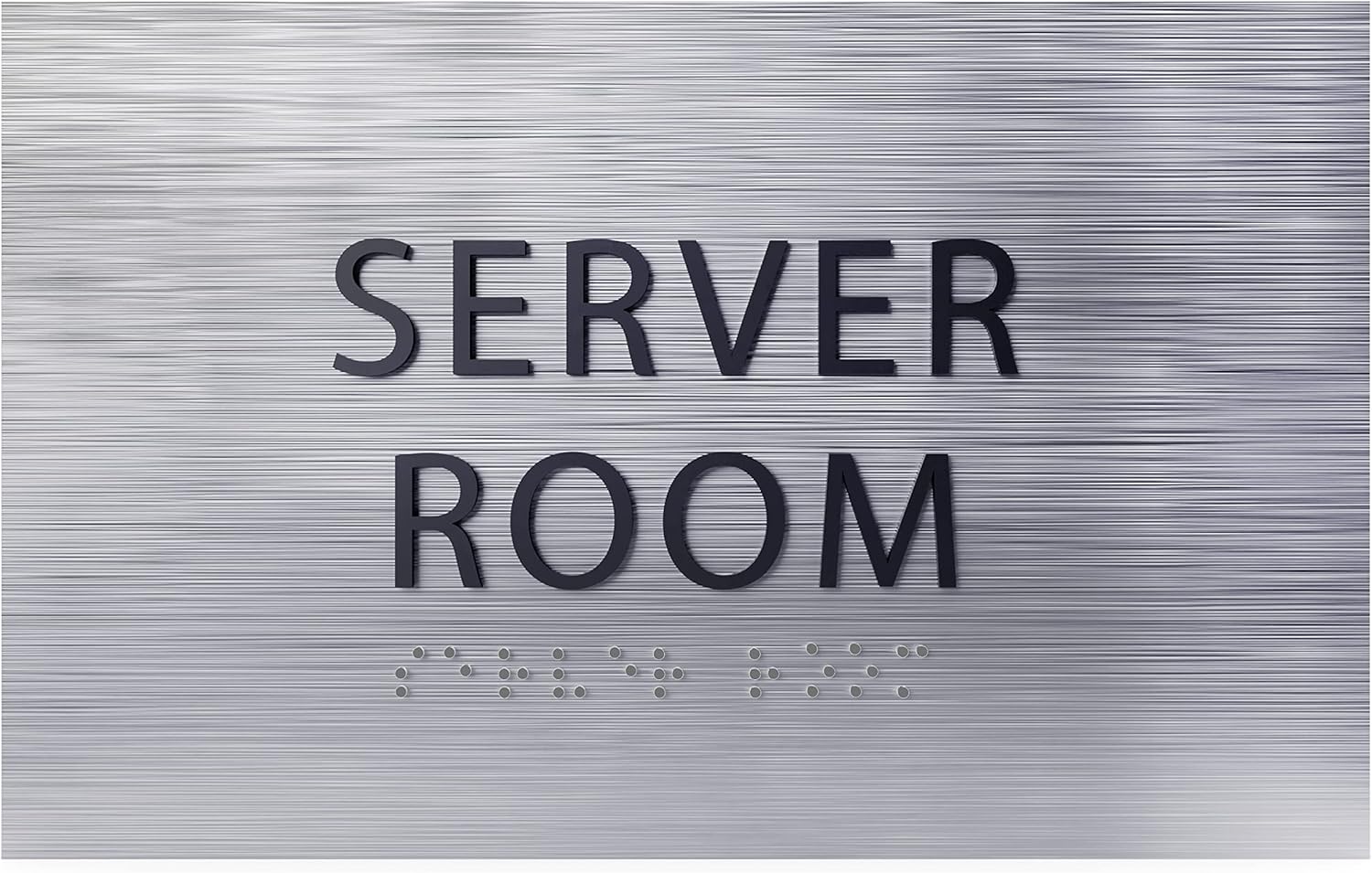 Amazon.com: ADA CENTRAL SIGNS - 6" X4" Server Room Sign - ADA Compliant ...