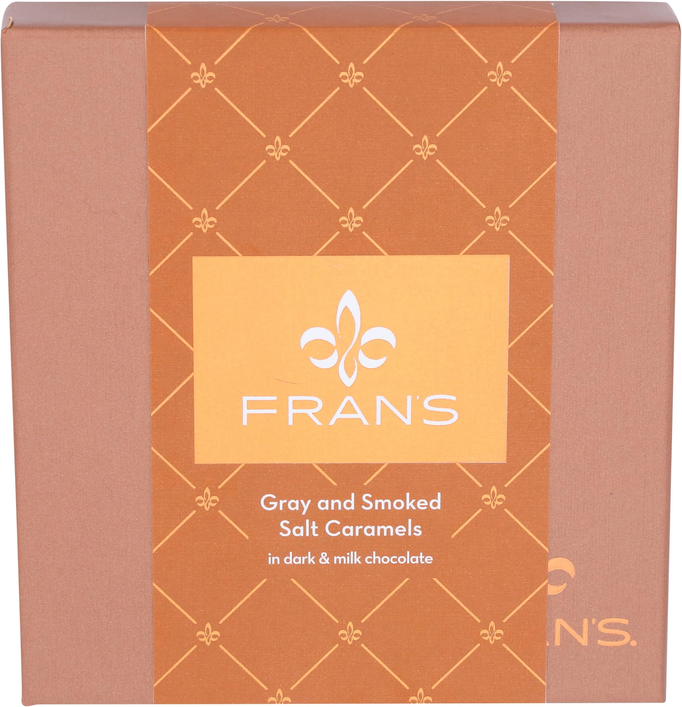 Amazon.com : FRANS CHOCOLATES Organic Gray Smoked Salt Chocolate Box 20 ...