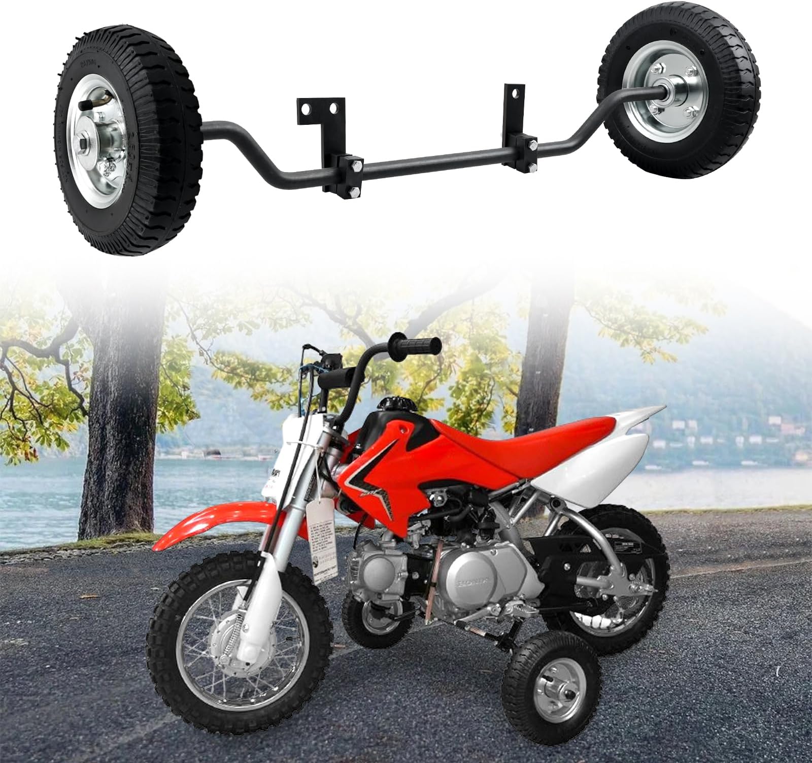 Amazon.com: 1602-UT-H Bike Training Wheels 8inch Compatible with honda ...