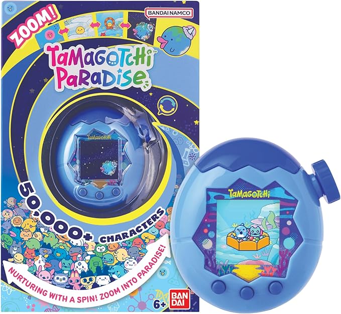 Bandai Tamagotchi Paradise Digital Pet Blue Water Shell | Evolved ...