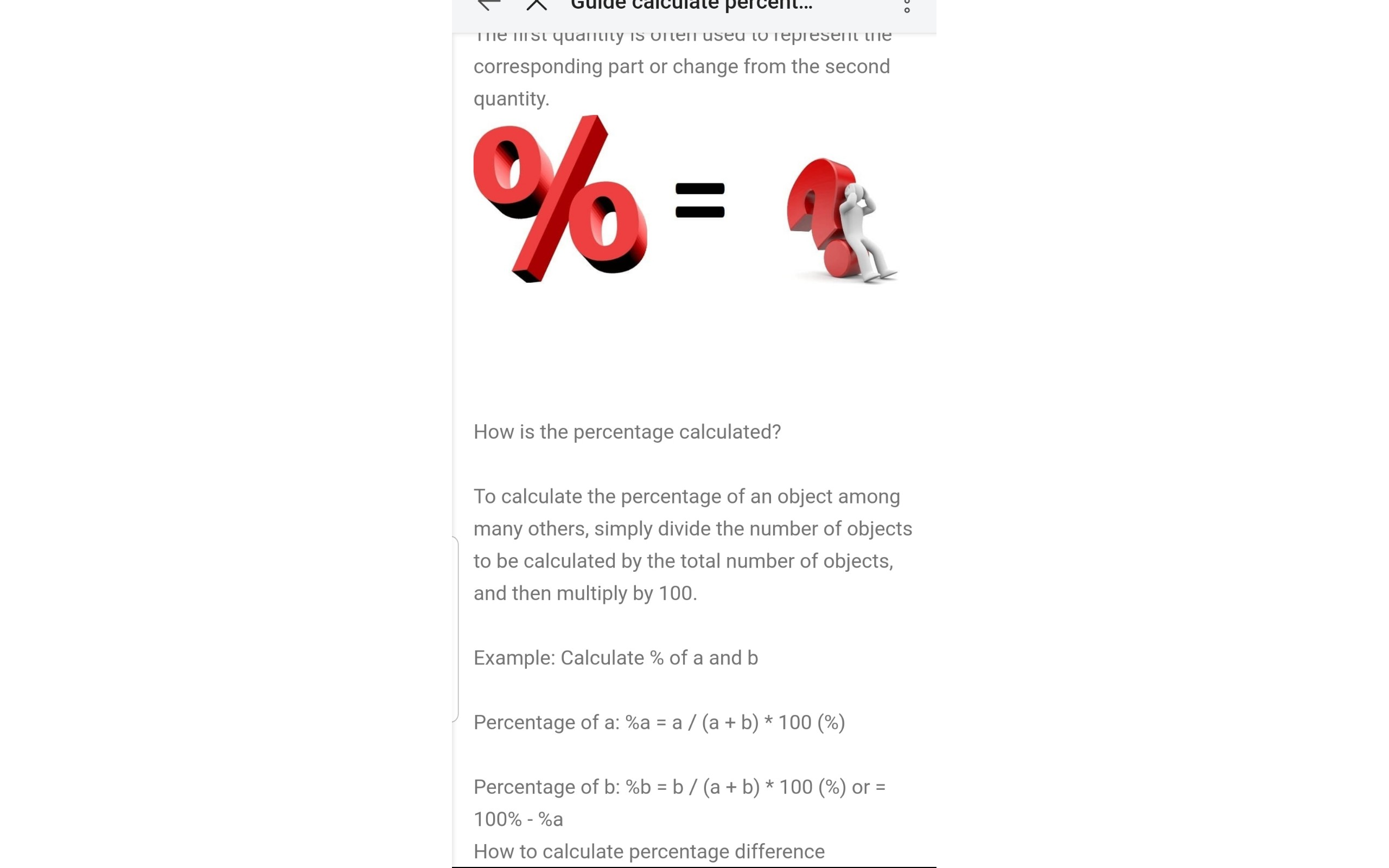 GUIDE CALCULATE PERCENTAGE OF PRICE PROFIT TAX AND DISCOUNT guide-calculate-percentage-of-price-profit-tax-and-discount