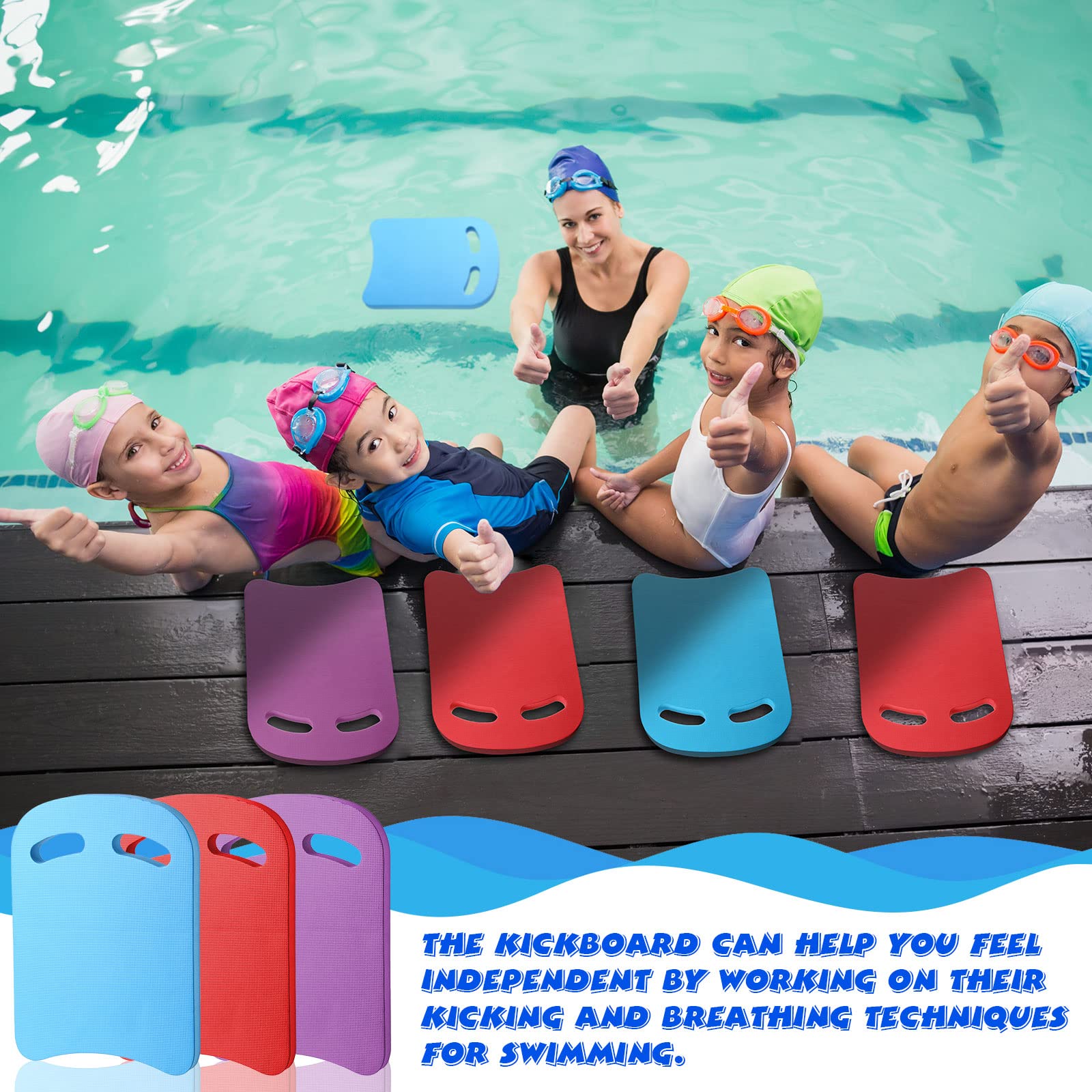 Snapklik.com : Sosation Swimming Kickboard Kids Swimming Training ...