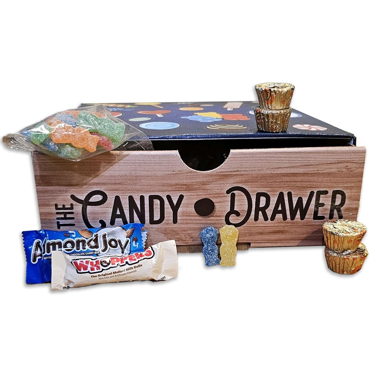 Amazon.com : The Candy Drawer Gift Box - Fun care package - 3 lbs of ...