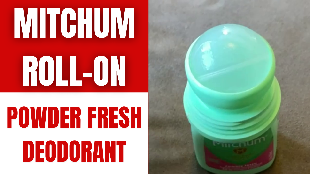Watch MItchum Powder Fresh Roll-On Deodorant - Full Review on Amazon Live