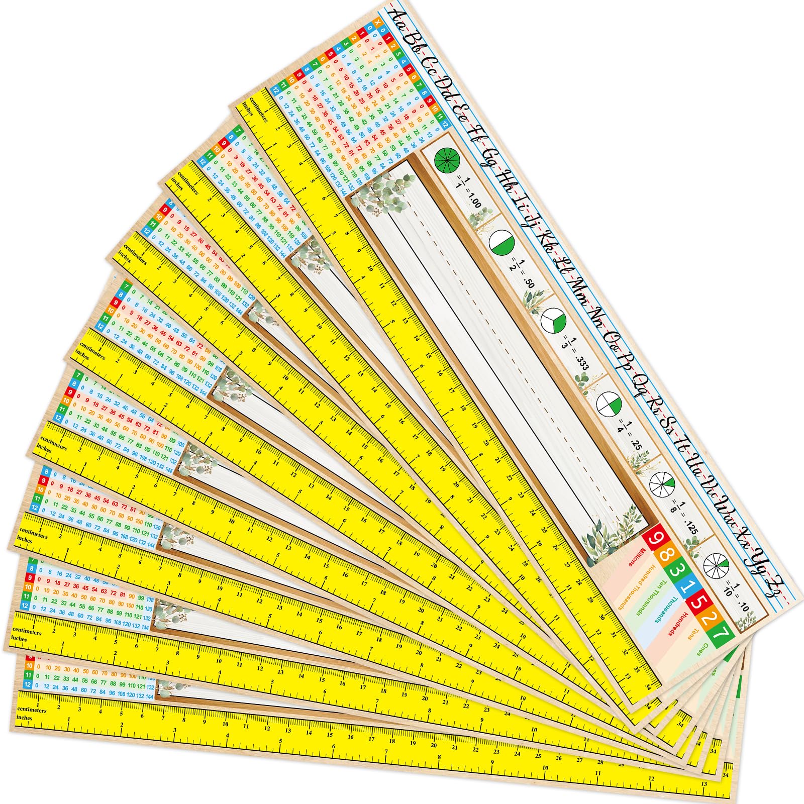 Amazon.com: Desk Reference Nameplates Boho Traditional Manuscript ...