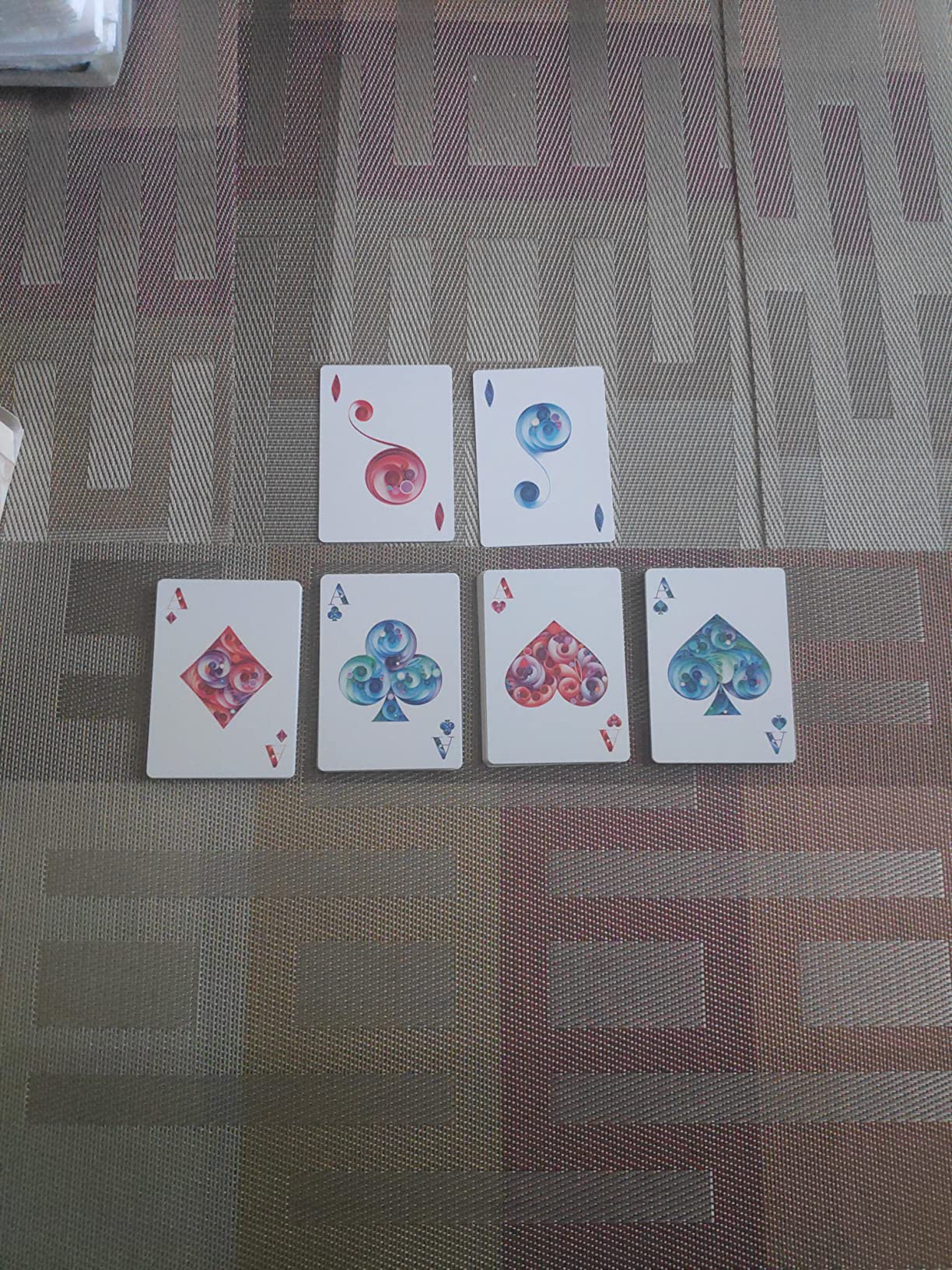 $3/mo - Finance Quilling Playing Cards, Colorful Hand-Crafted Playing ...